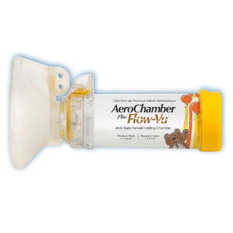 AeroChamber Plus Flow-Vu Kids Medium Mask | Inhaler