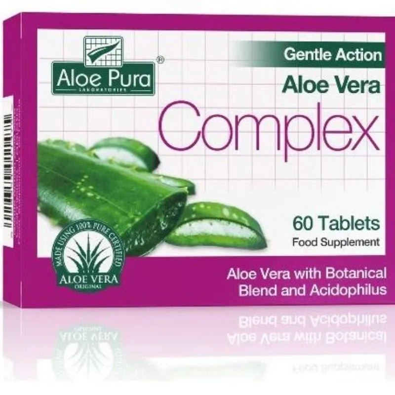 Aloe Pura Gentle Action Aloe Vera Complex 60 Tablets