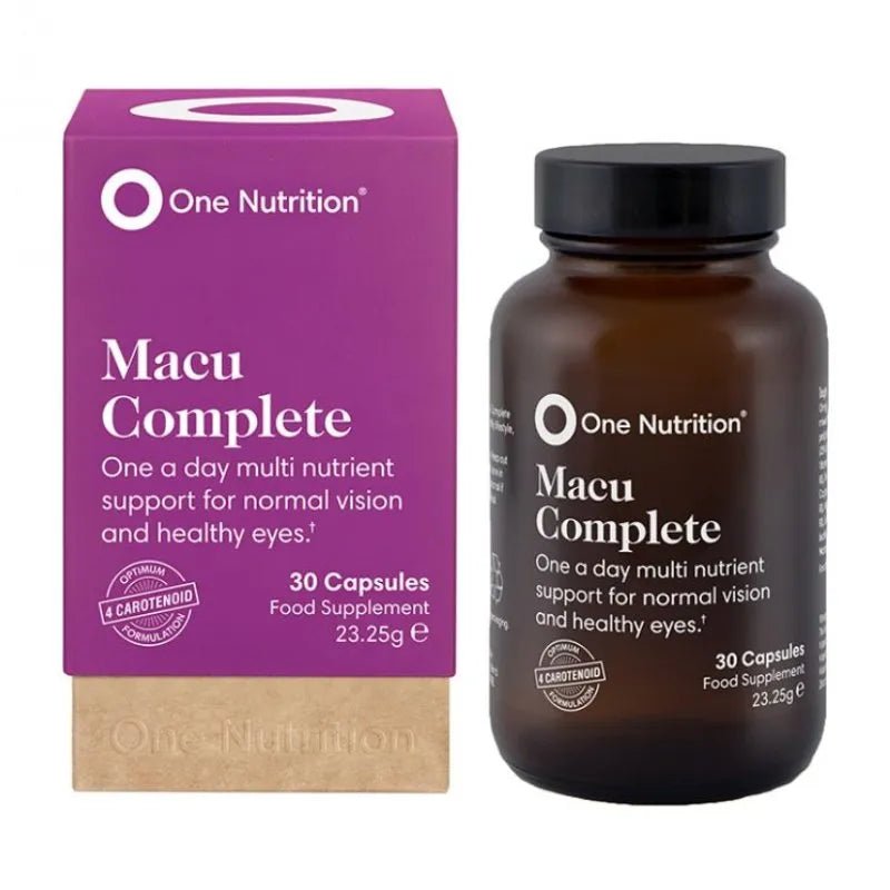 One Nutrition Macu Complete 30 Capsules | For Healthy Vision