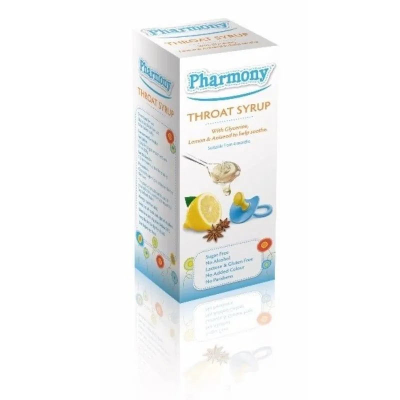 Pharmony Throat Syrup 100ml | Soothe Your Little One's Throat