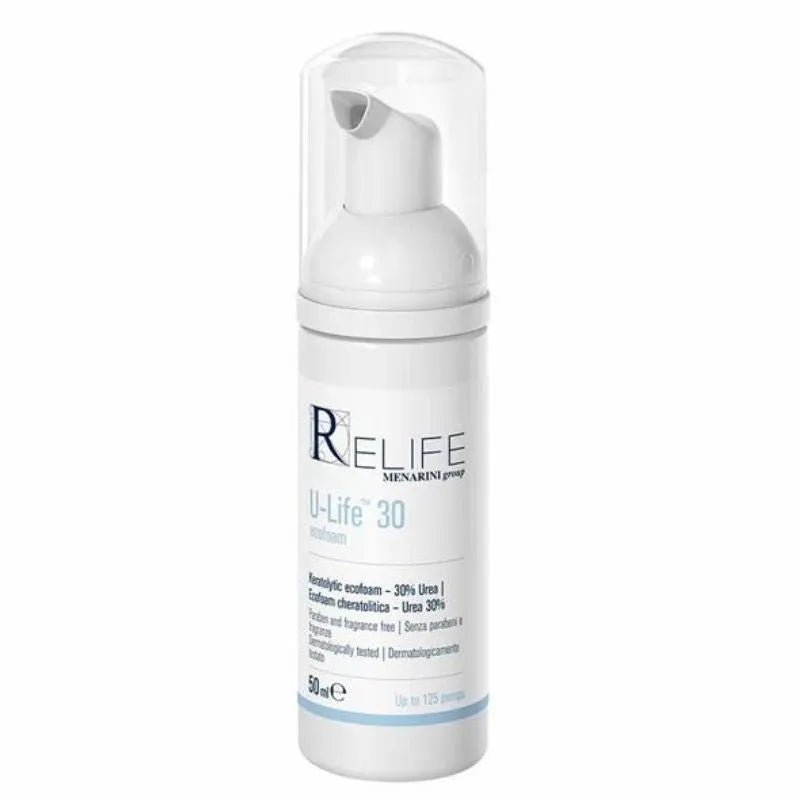 Relife U-Life 30% Urea Ecofoam 50ml | For Very Dry Skin