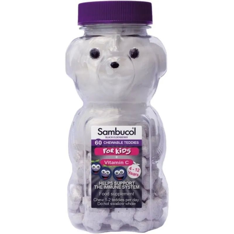Sambucol Kid Chewable Teddies Tablets 60 Pack | O'Sullivans