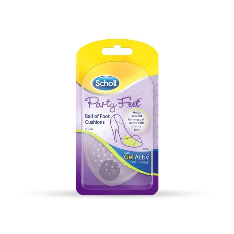 Scholl Party Feet Ball Of Foot Cushions 1 Pair | O'Sullivans
