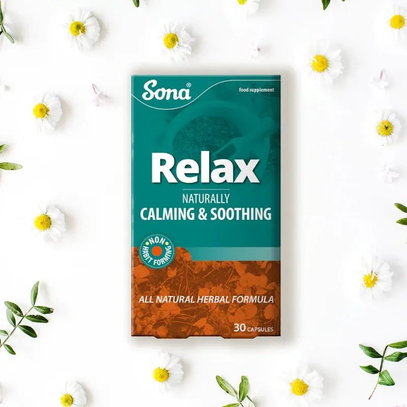 Sona Relax Herbal Formula Tablets 30 Pack | Vitamins