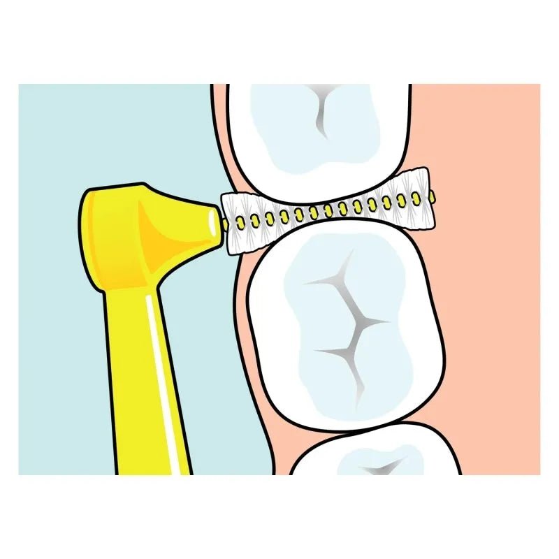 TePe Angle Orange Interdental Brushes (Size 1) | O'Sullivans
