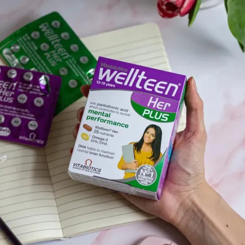 Vitabiotics Wellteen Her Plus Tablets 28 Tablets + 28 Capsules