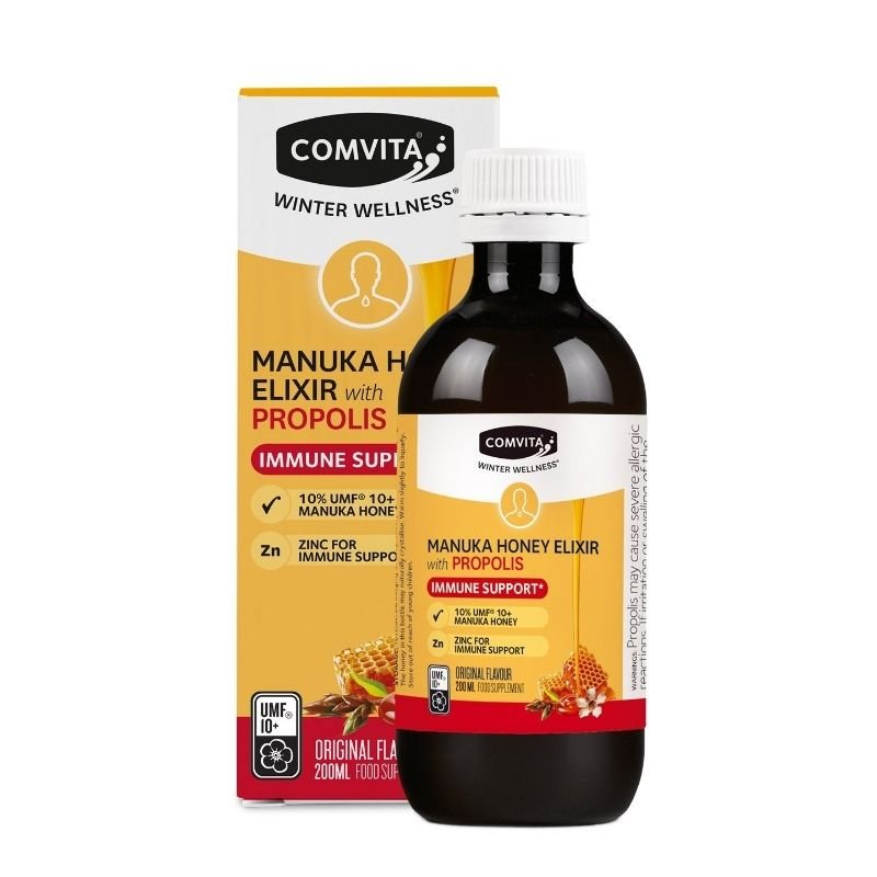 Comvita Propolis Herbal Cough Elixir 200ml | O'Sullivans Pharmacy