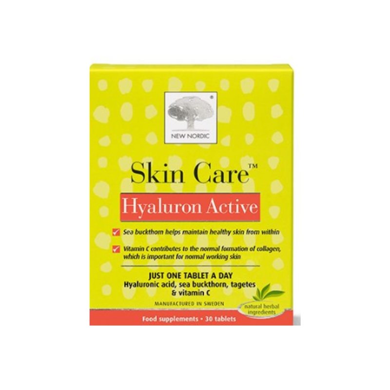 New Nordic Skin Care Hyaluron Active 30 Tablets | O'Sullivans