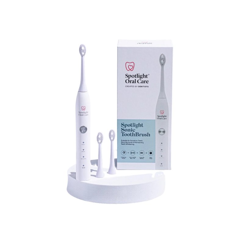 Spotlight Sonic White Electric Toothbrush | Get A Cleaner Smile