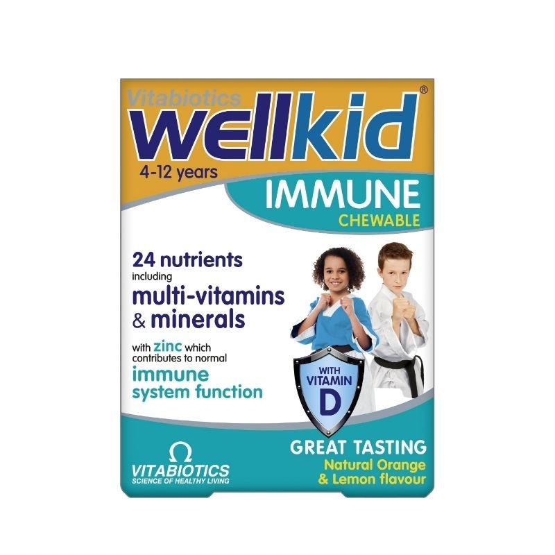 Vitabiotics Wellkid Immune | Chewable Tablets